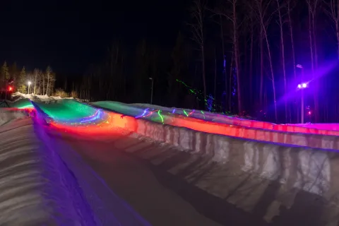 Step into the limelight with glow tubing at Nitehawk SnowSeekers